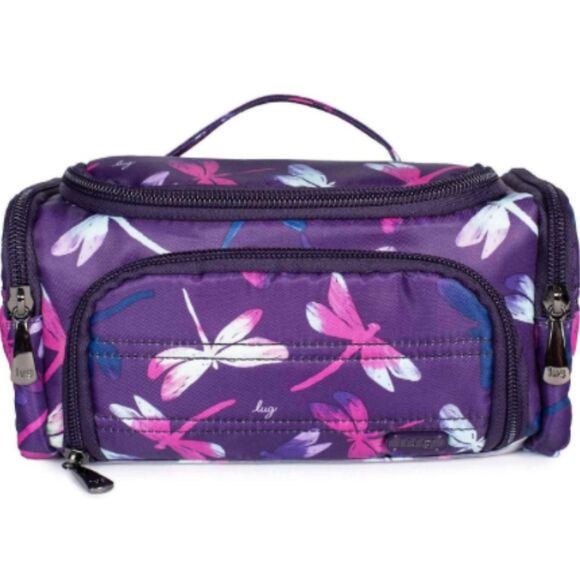 lug | Bags | Lug Womens Mini Makeup Bag Dragonfly Purple Mini Trolley ...